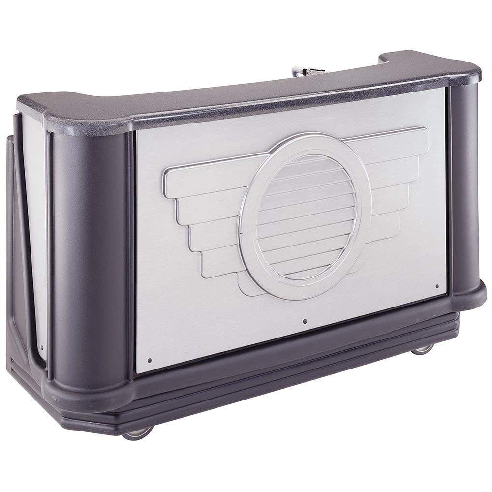 Cambro BAR730DSCP667 77 5/8" Cambar Portable Bar - Cold Plate, 80 lb ...