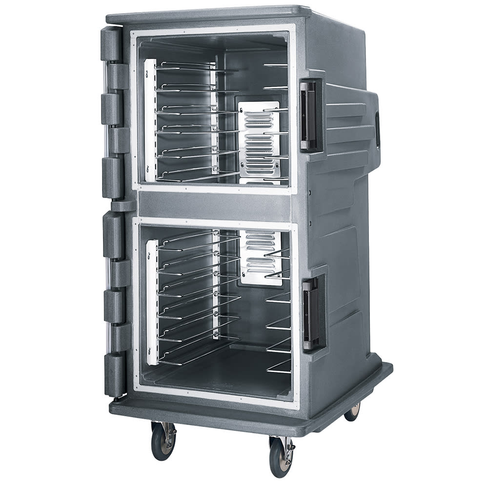 Cambro CMBH1826TBF191 Camtherm Hot Cart - Thermometer, Vented, Granite ...