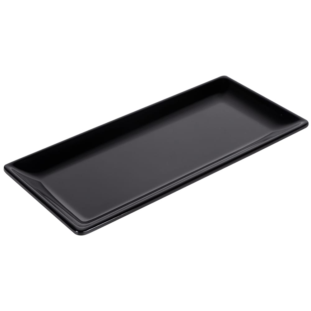 Elite Global Solutions 12" x 5 1/2" Rectangular Sqaured Platter ...