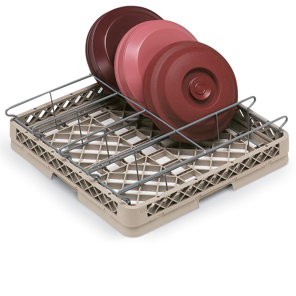 Vollrath TR2 Full-Size Dishwasher Flatware Rack - Open, Green