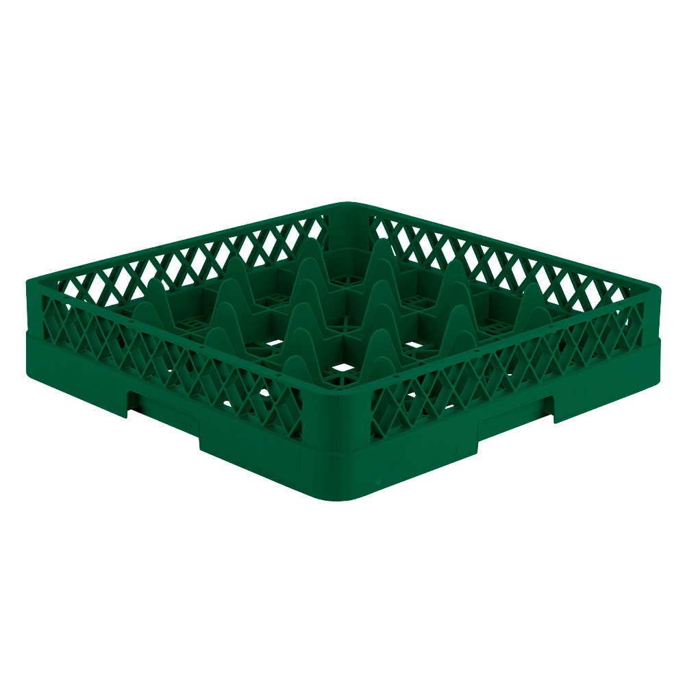 Vollrath TR8 Rack-Master Glass Rack w/ (16) Compartments - Green