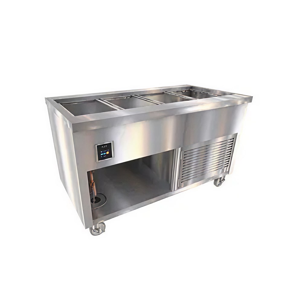 Duke TCM-60SS-N7 56 1/2" Thurmaduke™ Cold Food Bar - (4) Pan Capacity ...
