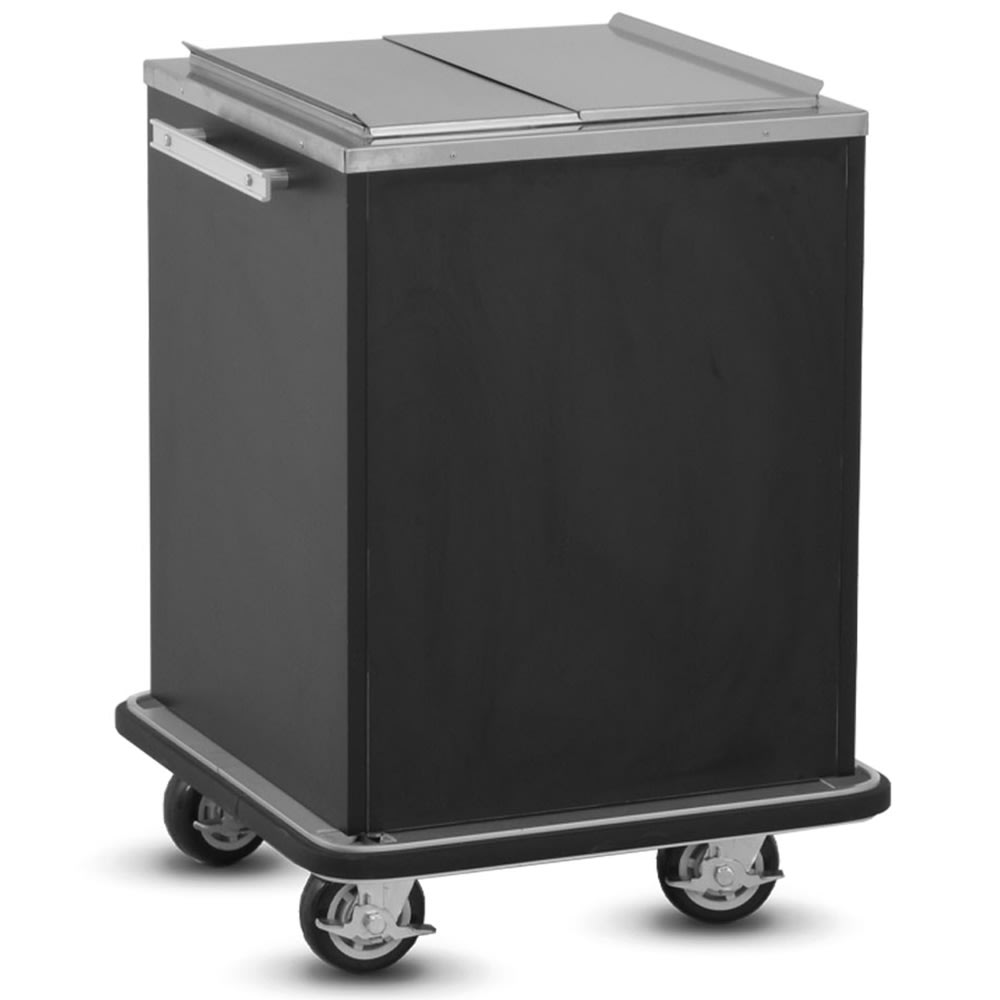 FWE IC-200 200 lb Insulated Mobile Ice Caddy - Stainless Steel/Plastic ...
