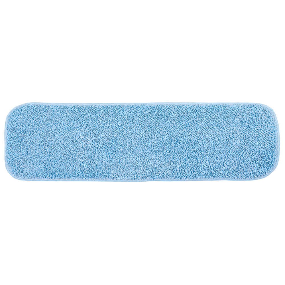 Clean Up 18" Disposable Flat Mop - Microfiber, Navy (DMFM18NV)