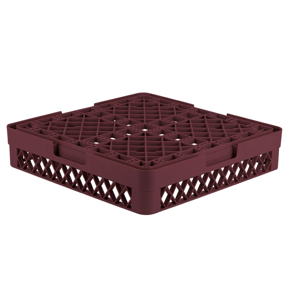 Vollrath TR8 Rack-Master Glass Rack w/ (16) Compartments - Burgundy