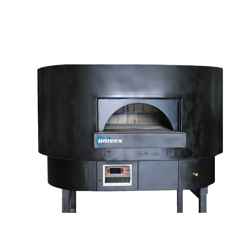 Univex DOME59FT Rotating Pizza Oven w/ (14) 12" Pizza Capacity - Flat ...