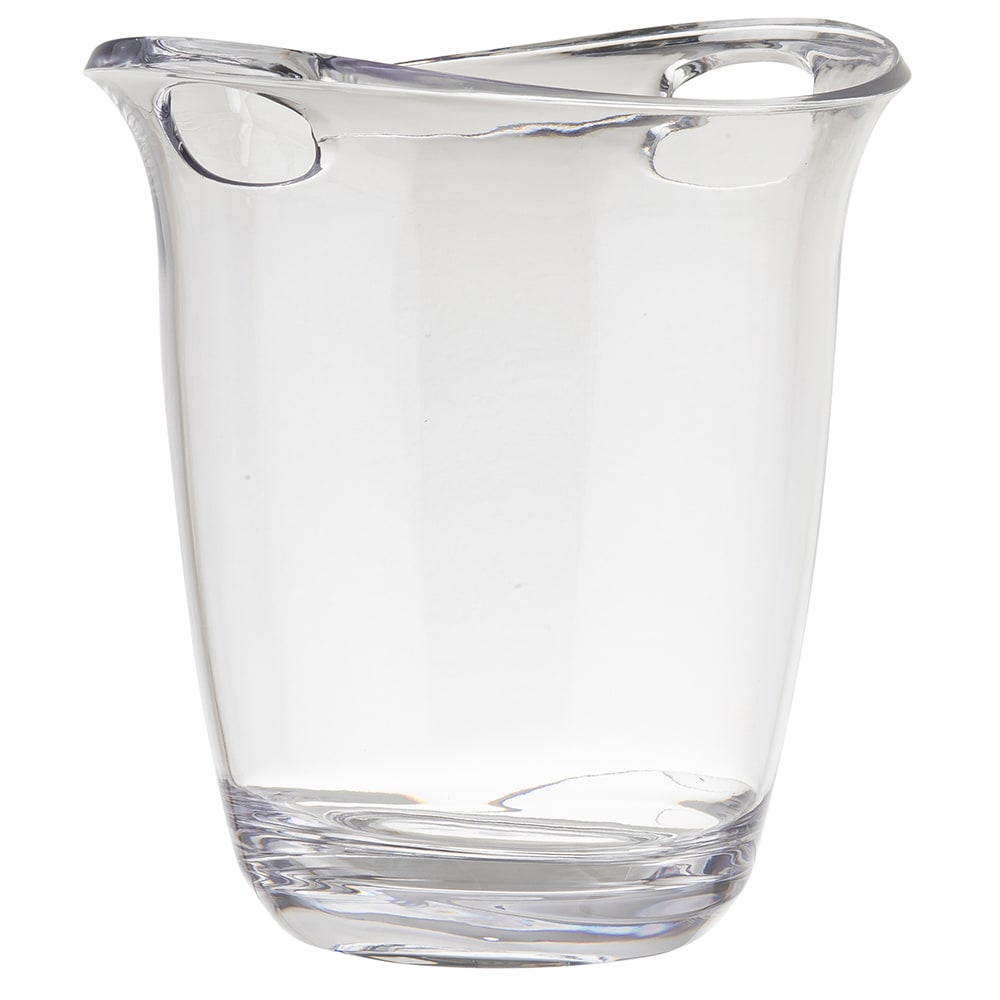 Tablecraft PB5119 88 oz Wine Bucket - SAN Plastic, Clear
