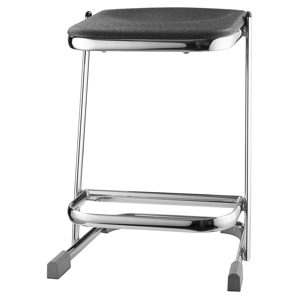National Public Seating 6622 Backless Elephant Z Stool w/ Black Plastic ...