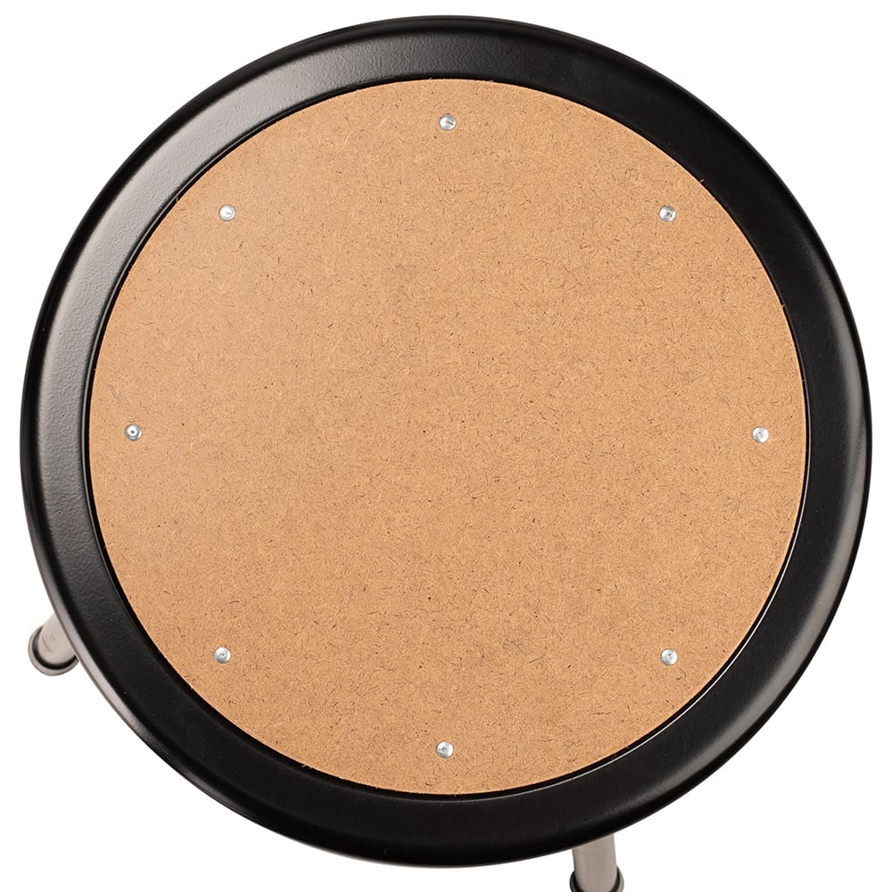 National Public Seating 6218-10 Round Backless Stool w/ Masonite Board ...