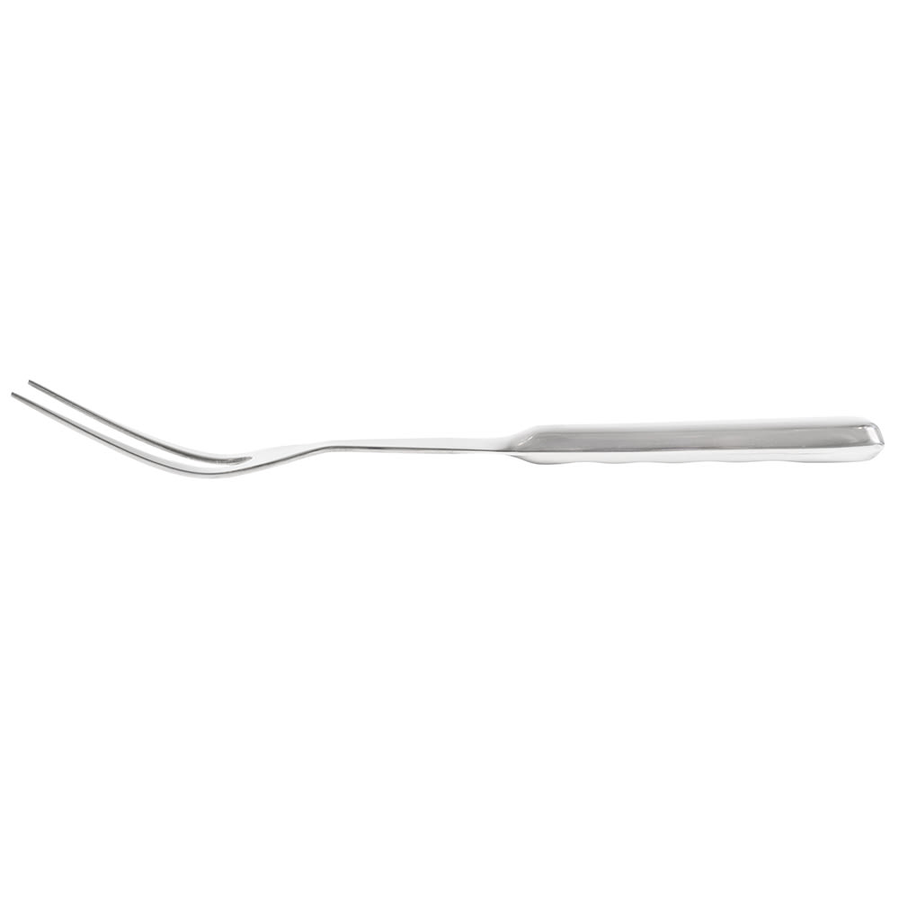 Browne Elite 11" 2-tine Meat Fork, Stainless Steel, Mirror Finish (573150)