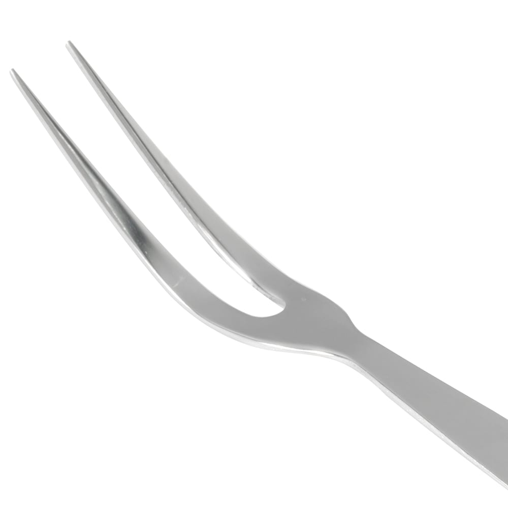 Browne Elite 11" 2-tine Meat Fork, Stainless Steel, Mirror Finish (573150)
