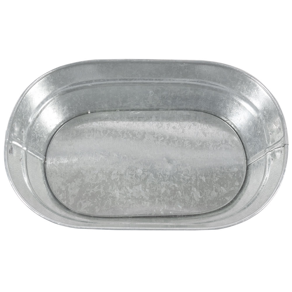 American Metalcraft MTUB69 24 oz Oval Serving Tub w/ Side Handles - 8 3 ...