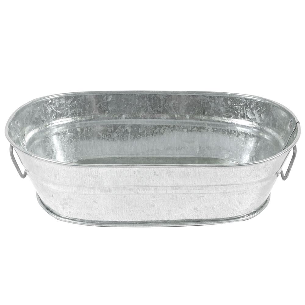 American Metalcraft MTUB69 24 oz Oval Serving Tub w/ Side Handles - 8 3 ...
