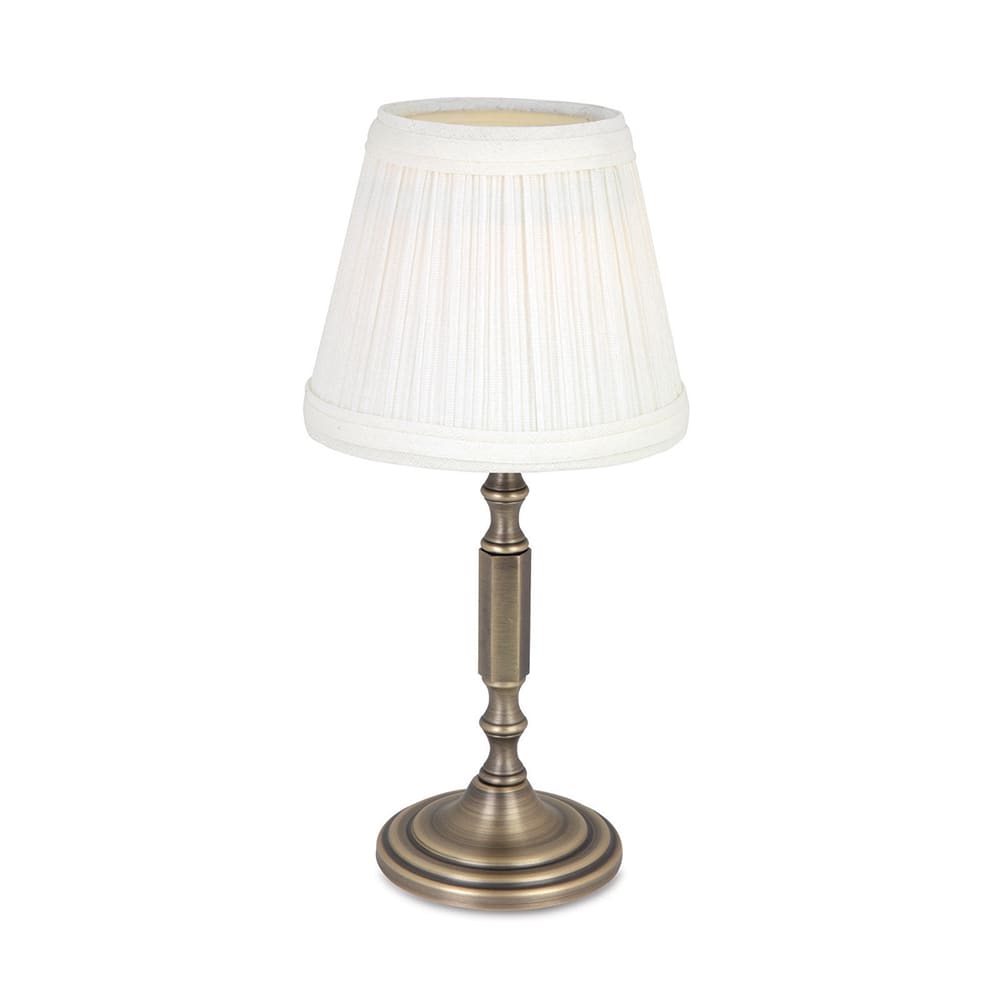 Sterno La Rue Candle Lamp - 3 11/32"D x 10 1/2"H, Marlowe White/Oil ...