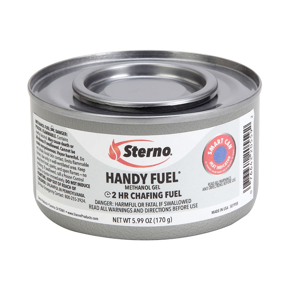 Sterno Methanol Gel Chafing Dish Fuel w/ 2 Hour Burn Capacity (20660)