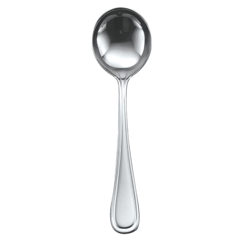 Oneida 6 3/4" Soup Spoon with 18/0 Stainless Grade, New Rim II Pattern ...