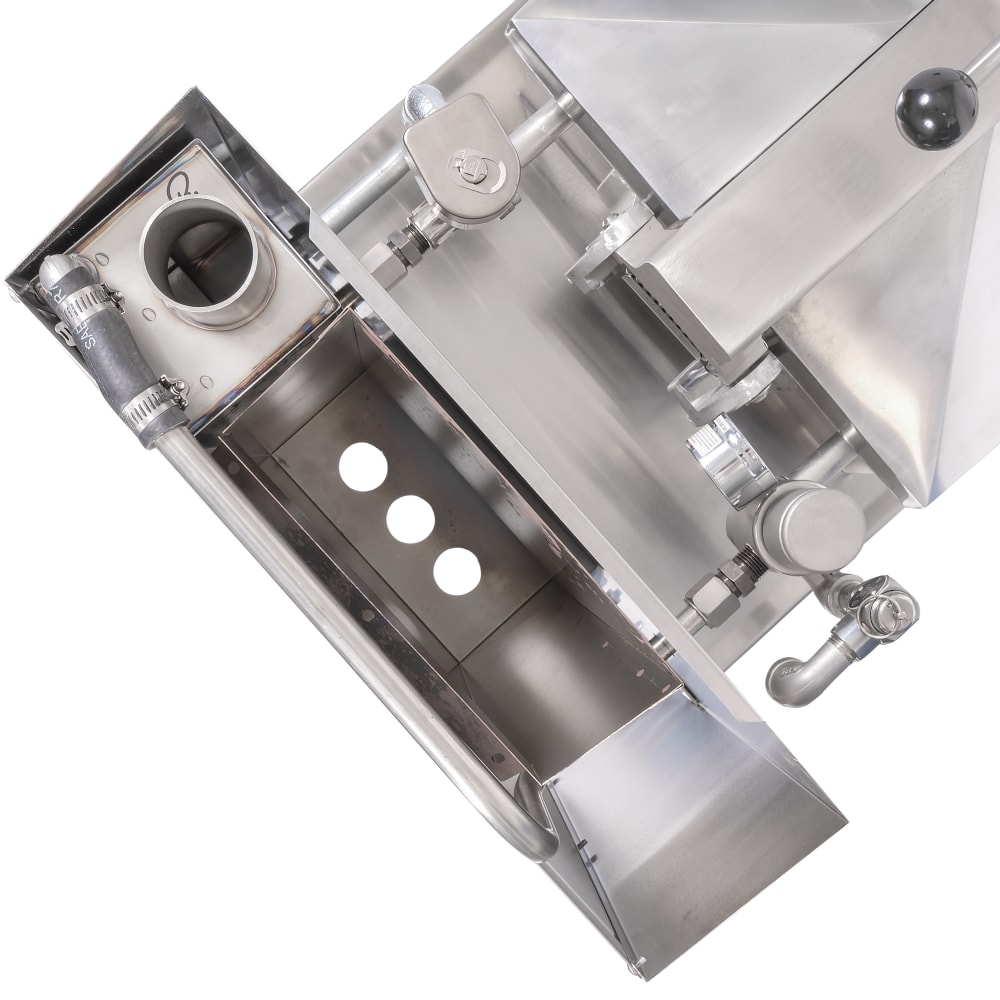 Henny Penny PFG600.19 43 lb Liquid Propane Gas Pressure Chicken Fryer - 80,000 BTU