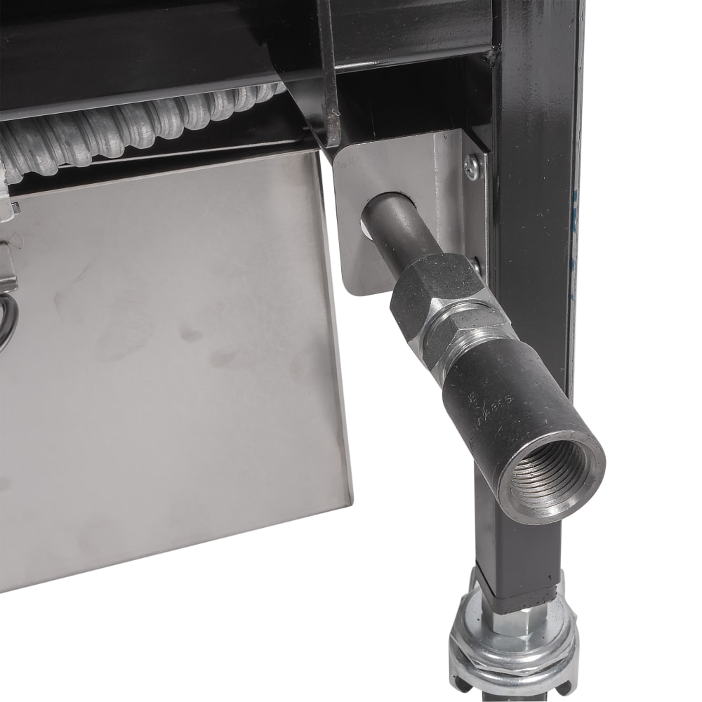 Henny Penny PFG600.19 43 lb Liquid Propane Gas Pressure Chicken Fryer - 80,000 BTU