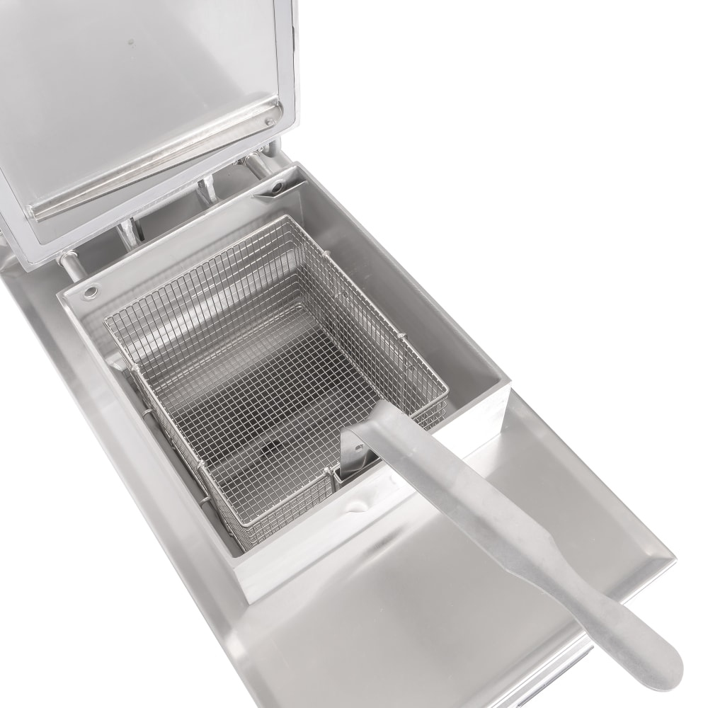 Henny Penny PFG600.19 43 lb Liquid Propane Gas Pressure Chicken Fryer - 80,000 BTU