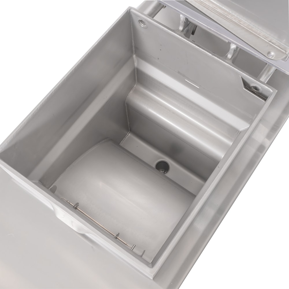 Henny Penny PFG600.19 43 lb Liquid Propane Gas Pressure Chicken Fryer - 80,000 BTU