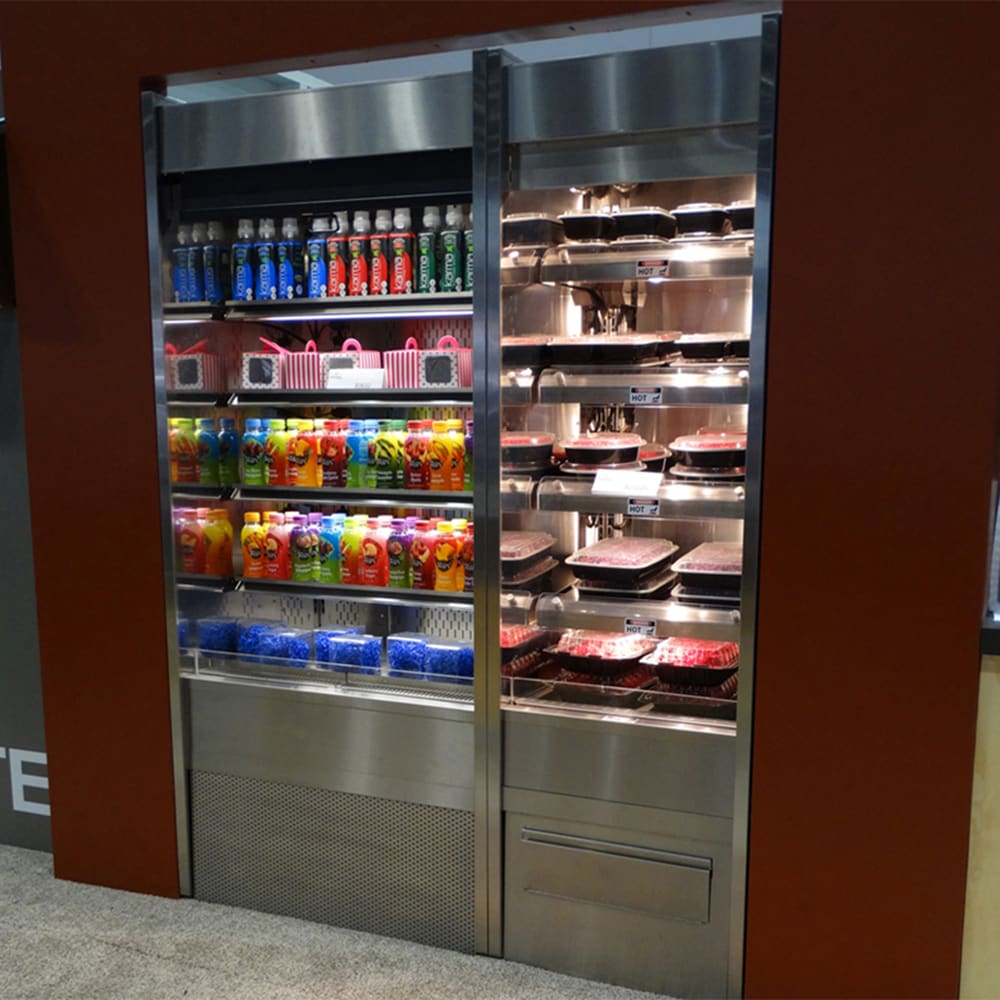 Structural Concepts B3632H 36.5" Oasis® Self Service Hot Food Display - Open Front, 208-240v/1ph ...