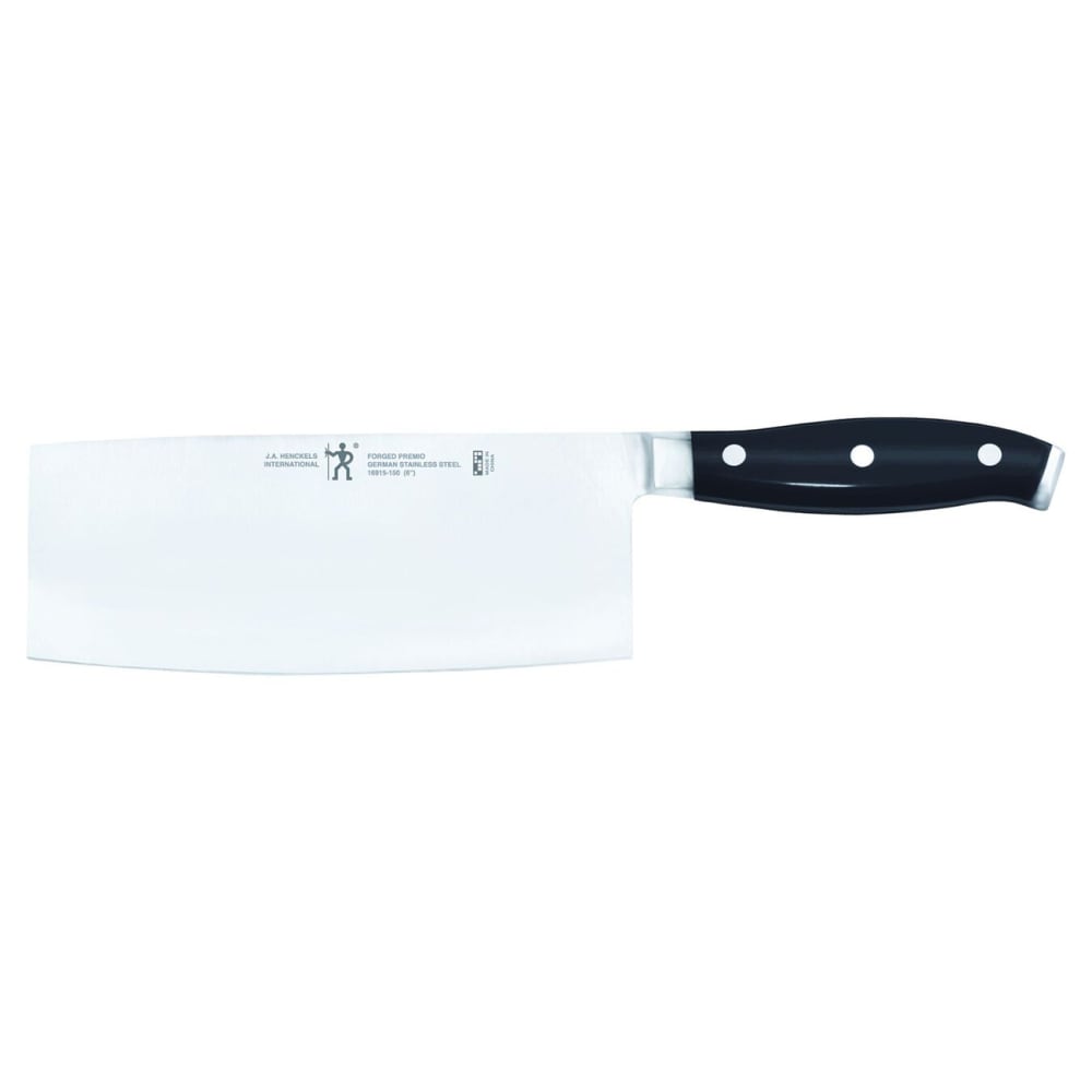 Henckels 7" Cleaver w/ Black Plastic Handle, Stainless Steel (1014009)