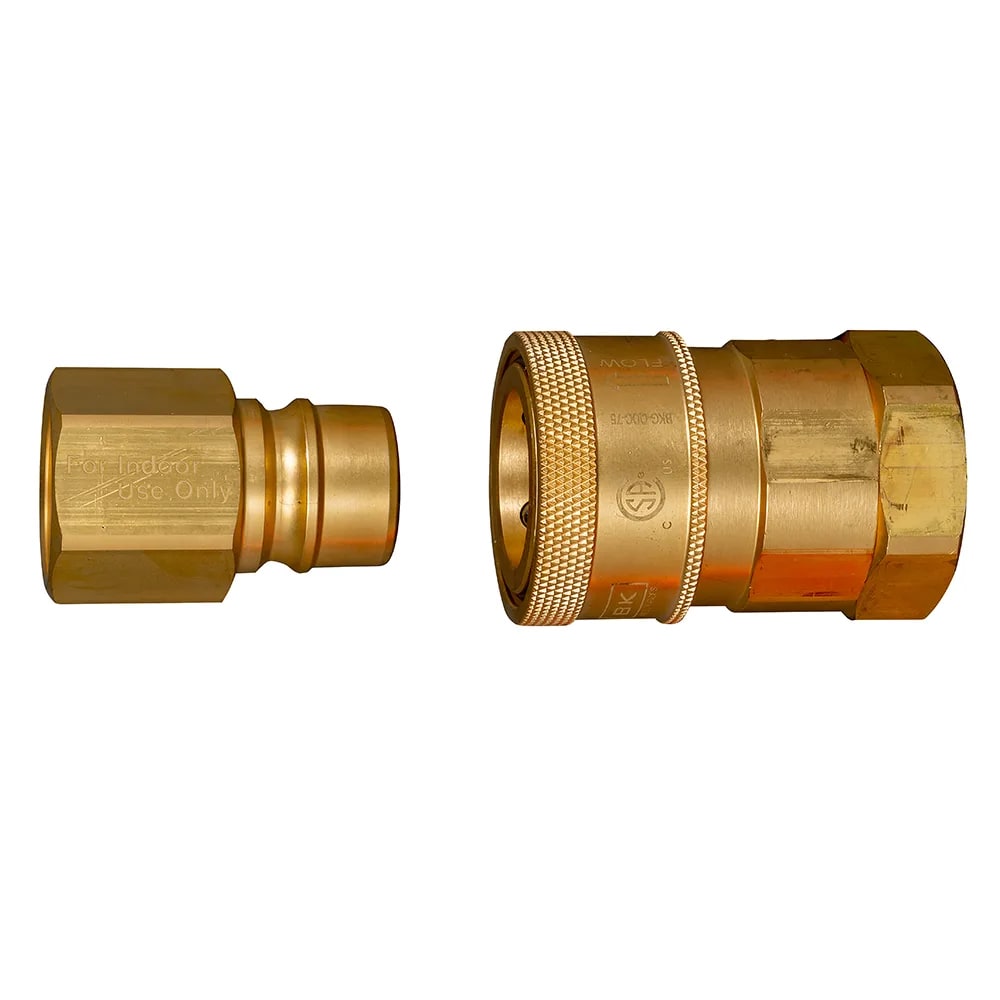 BK Resources BKG-GHC-7548-SCK3 48" Gas Connector Kit w/ 3/4" Male/Male ...