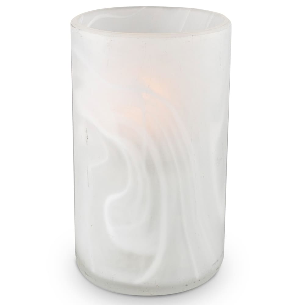 Sterno LX Classic Glamour Candle Lamp - 5"H, Glass, Frosted (80573)