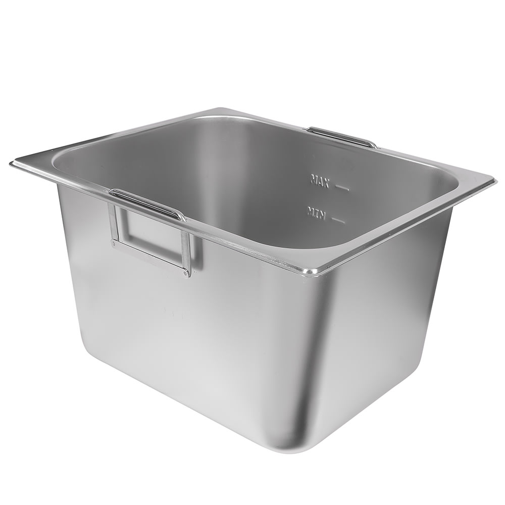 Winco EFT-32 Countertop Electric Fryer - (2) 16 lb Vats, 120v