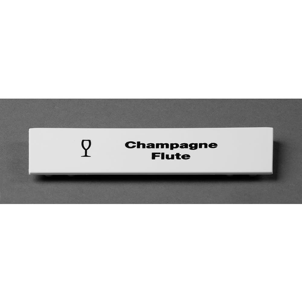 Cambro CECCF6000 "Champagne Flute" Snap On Extender ID Clip for All ...