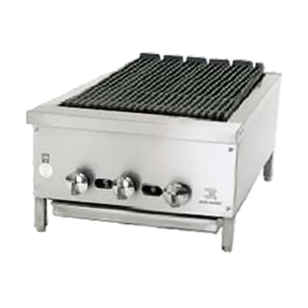 Jade Range 18" Gas Charbroiler w/ Cast Iron Grates, Natural Gas (JB-18)