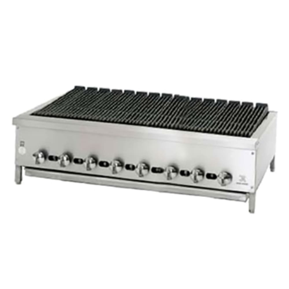 Jade Range 48" Gas Charbroiler w/ Cast Iron Grates, Natural Gas (JB-48)