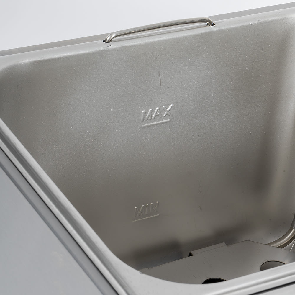 Cecilware Pro Countertop Electric Fryer - (2) 15 lb Vats, 120v (EL2X15)