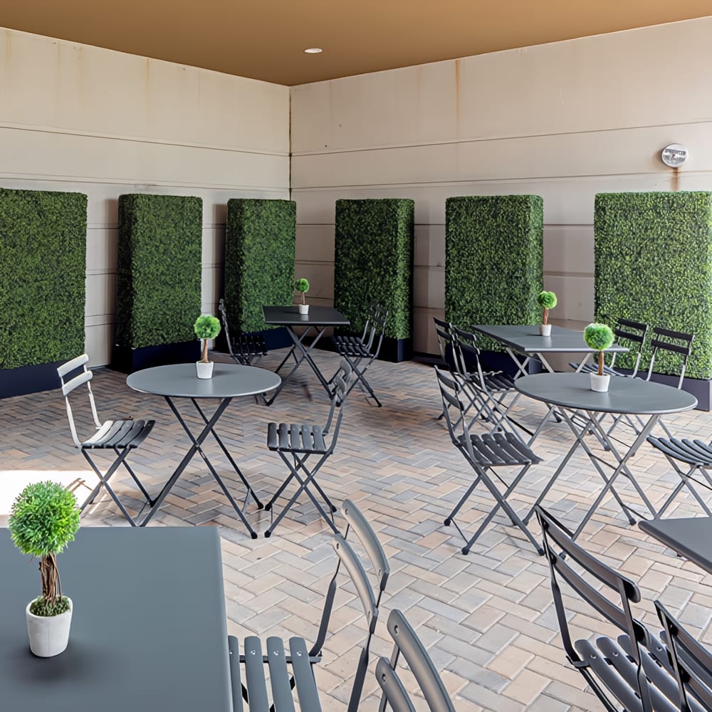 emu 314 Arc En Ciel Folding Side Chair - Steel Frame, Antique Iron