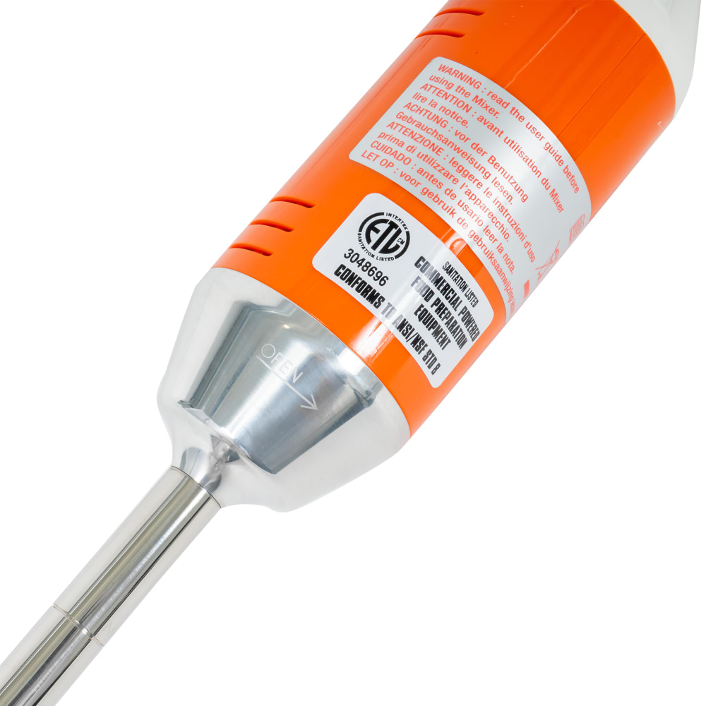 Dynamic MX070.1 MiniPro Mixer, 7" Detachable Shaft, 4 Blade Knife ...