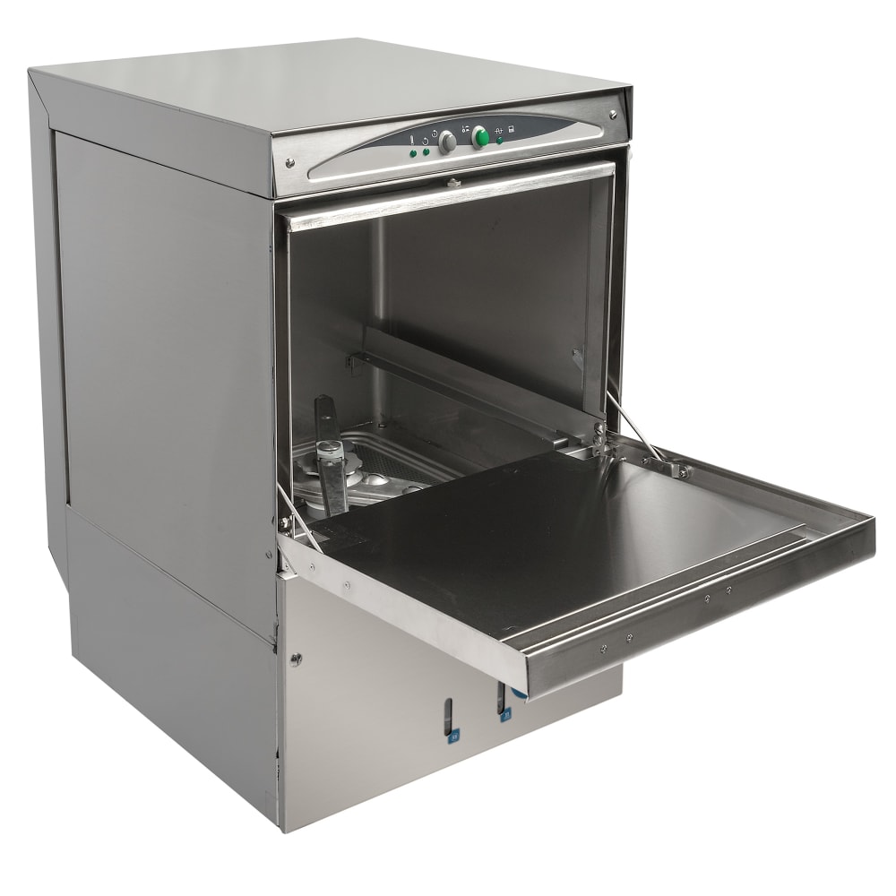 MoTak DSP3 High Temp Rack Undercounter Glass Washer w/ (30) Racks/hr ...