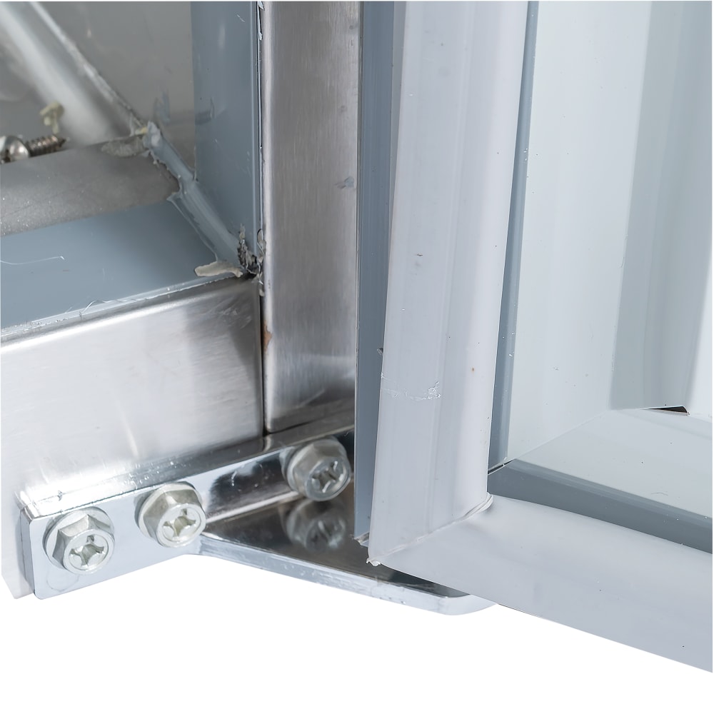 MoTak MUR-36-X 36 1/4" Undercounter Refrigerator w/ (2) Sections & (2 ...
