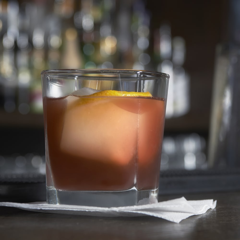 Libbey 2205 12 oz Double Old Fashioned Glass - Quartet, Square Base