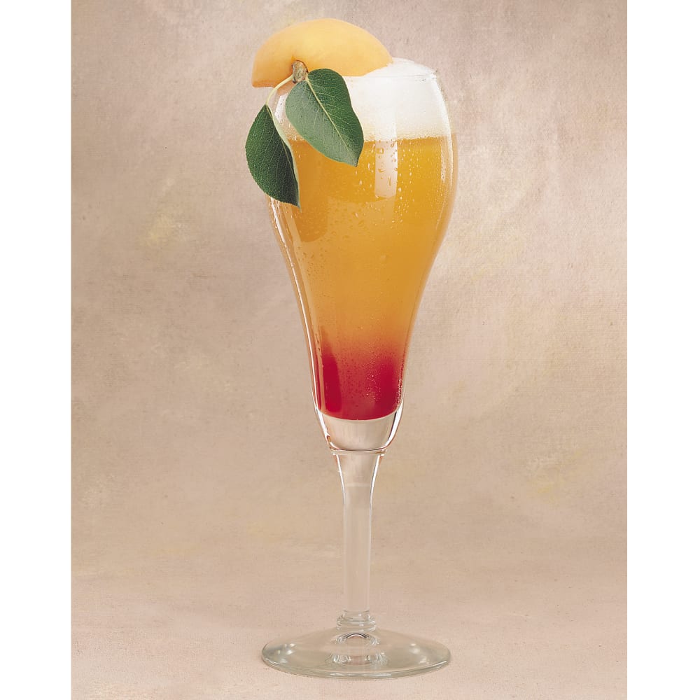Libbey 8476 9 oz Citation Gourmet Tulip Champagne Flute Glass - Safedge Rim
