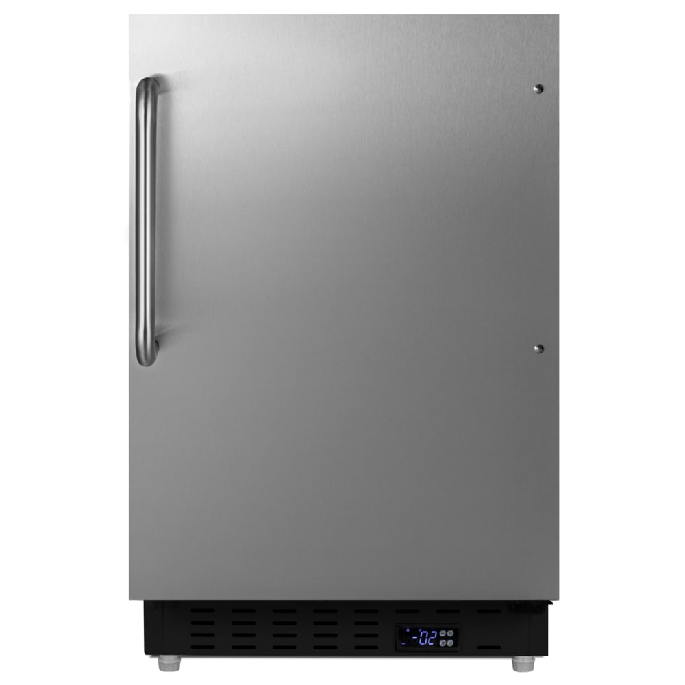 Summit ALFZ37BSSTB 19 7/8" Undercounter Freezer w/ (1) Solid Door ...
