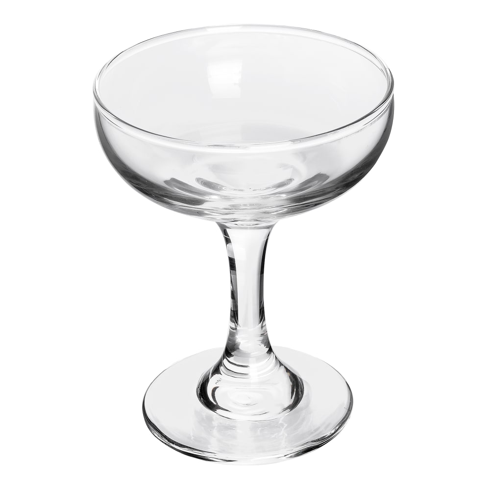 Libbey 3777 4 1/2 oz Embassy Champagne Coupe Glass - Safedge Rim & Foot