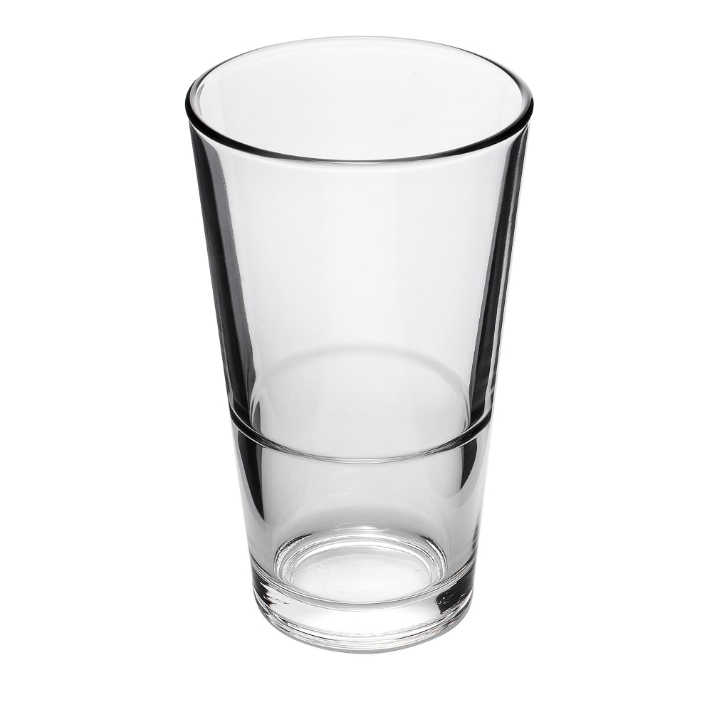 Libbey 15790 16 oz Stacking Mixing Glass - DuraTuff