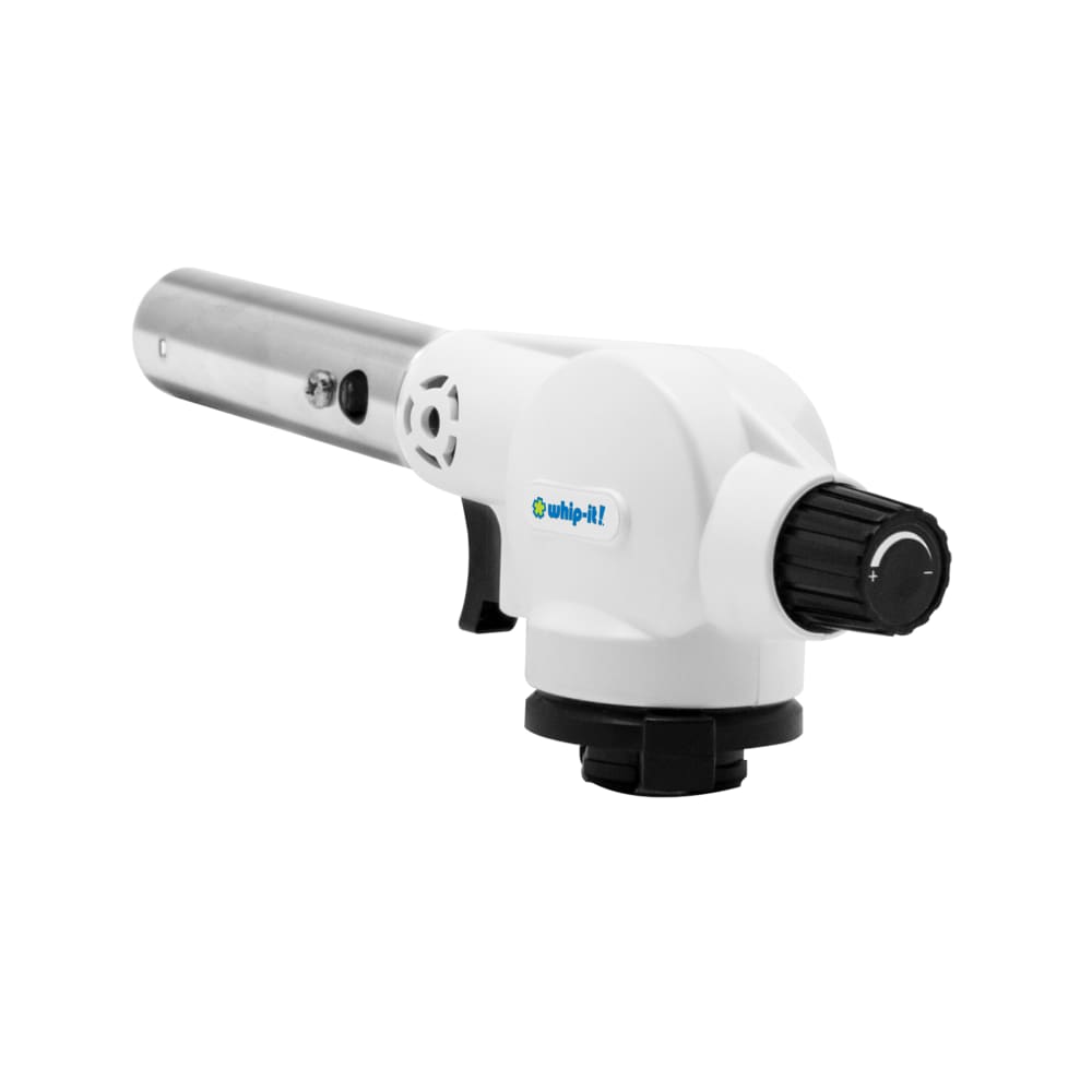 Whip-It! TC-BLWT-07 Butane Culinary Torch - Piezo Ignition, Adjustable ...