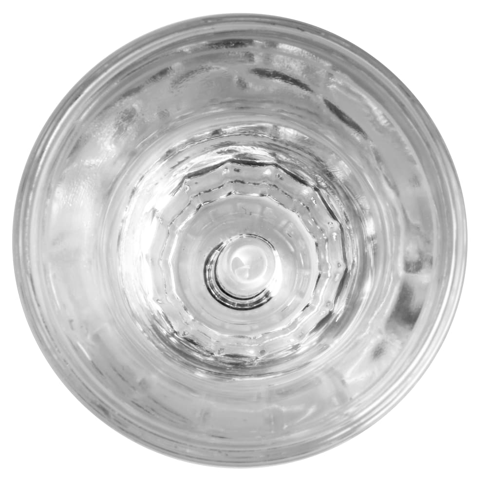 Libbey 5127/S0711 1 1/2 oz Fluted Whiskey Shot Glass with 7/8 oz Cap Line