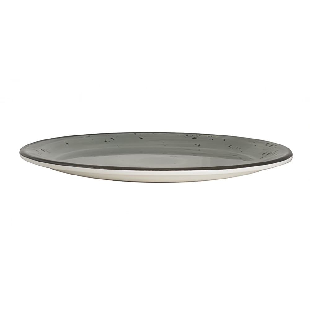 Steelite 7065MM304 10" Round Melamine Plate, Urban Smoke