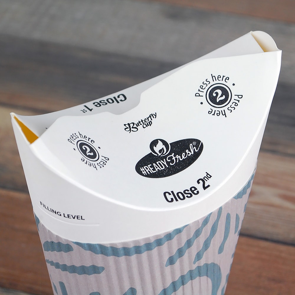 LK Packaging #ReadyFresh® 20 oz Disposable Hot Cup w/ Integrated Lid ...