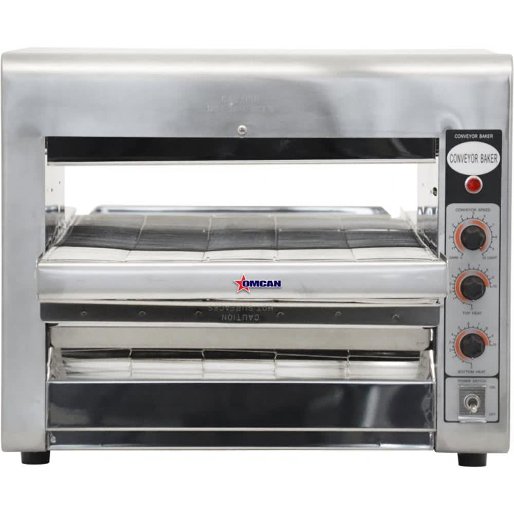 Omcan 41" Electric Countertop Conveyor Pizza Oven - 240v/1ph (11387)