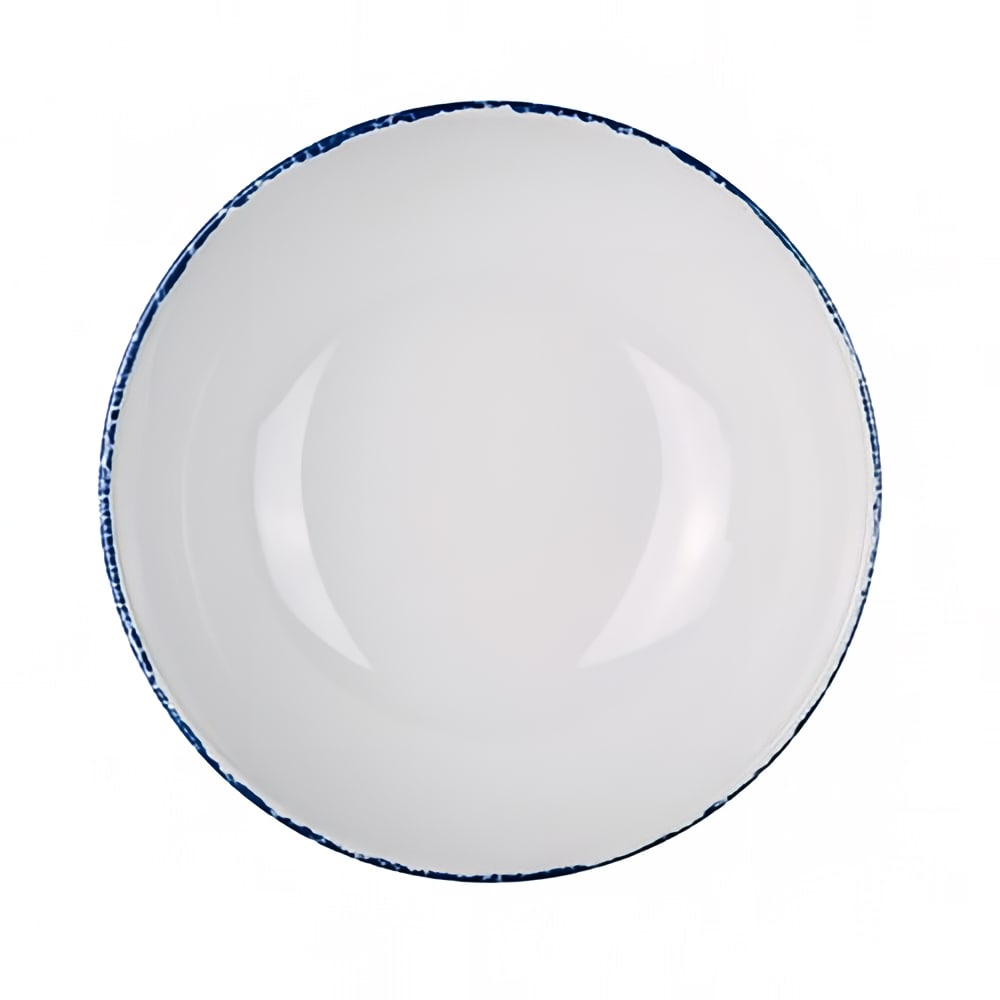 Steelite 7068MM313 15 oz Round Melamine Bowl, Blue Dapple