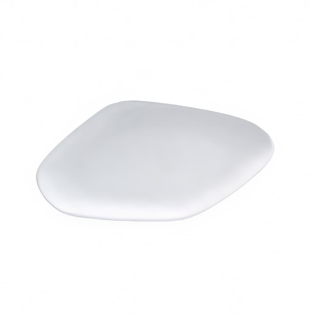Steelite 7008DD010 15" x 8" Oval Deflin Platter - Melamine, Marisol White
