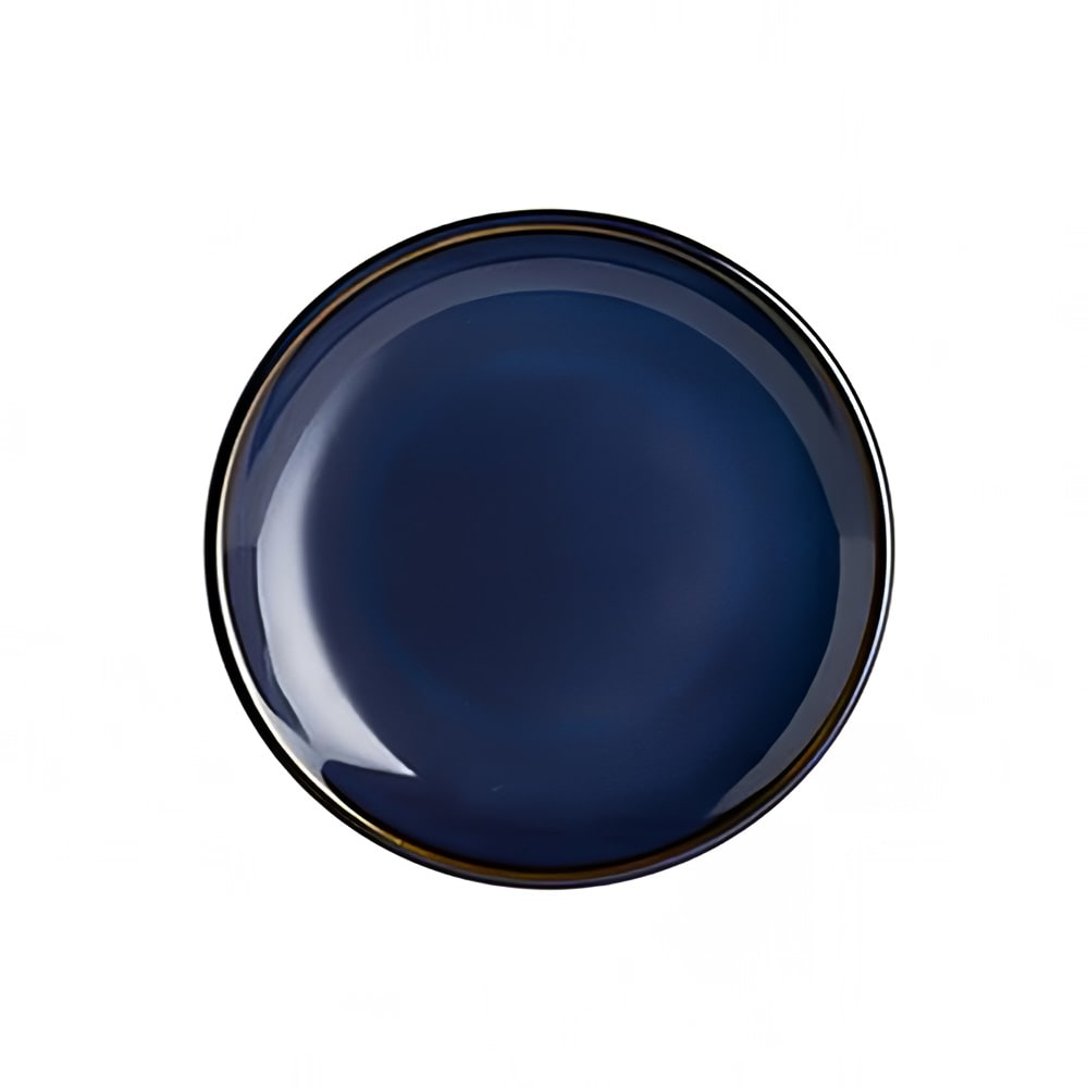 Homer Laughlin HL3049026 6 1/2" Round Indigo Plate - China, Indigo